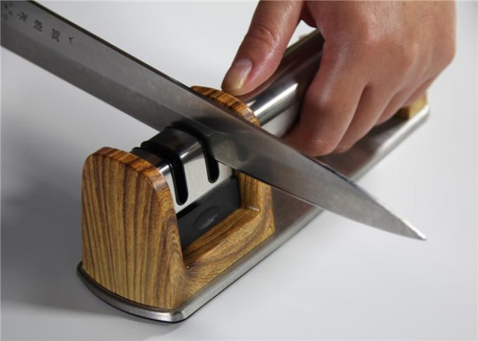 Norton Wooden Printing Handle Knife Sharpener With CE Approved , Long ...